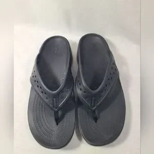 CROCS | Shoes | Crocs Swiftwater Deck Sandals Flip Flop Slip On Shoes ...